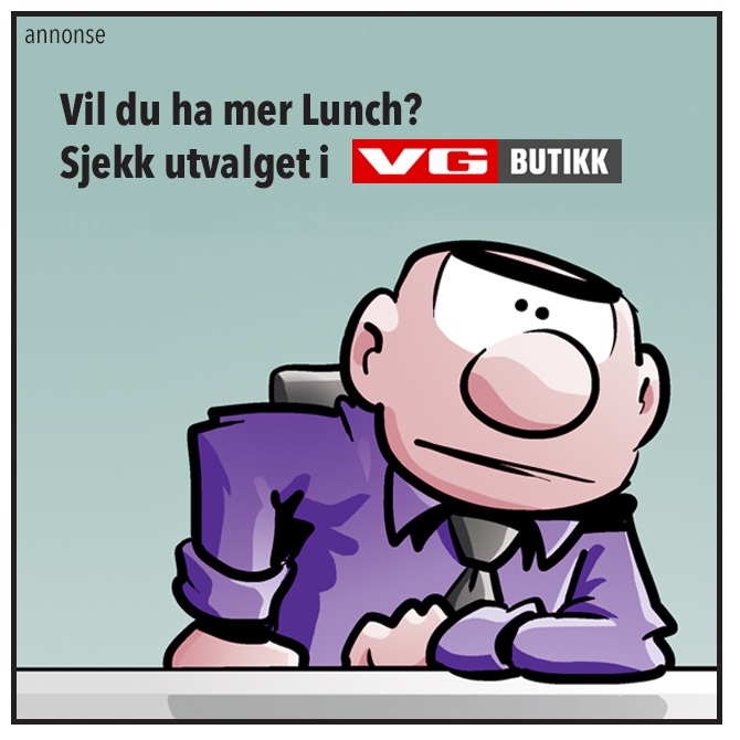 Tegneserier - Pondus, Lunch, Hjalmar, Tegnehanne